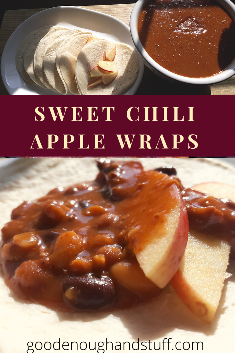 Easy Sweet Chili Apple Wraps | Free Family Recipe - Good Enough And Stuff